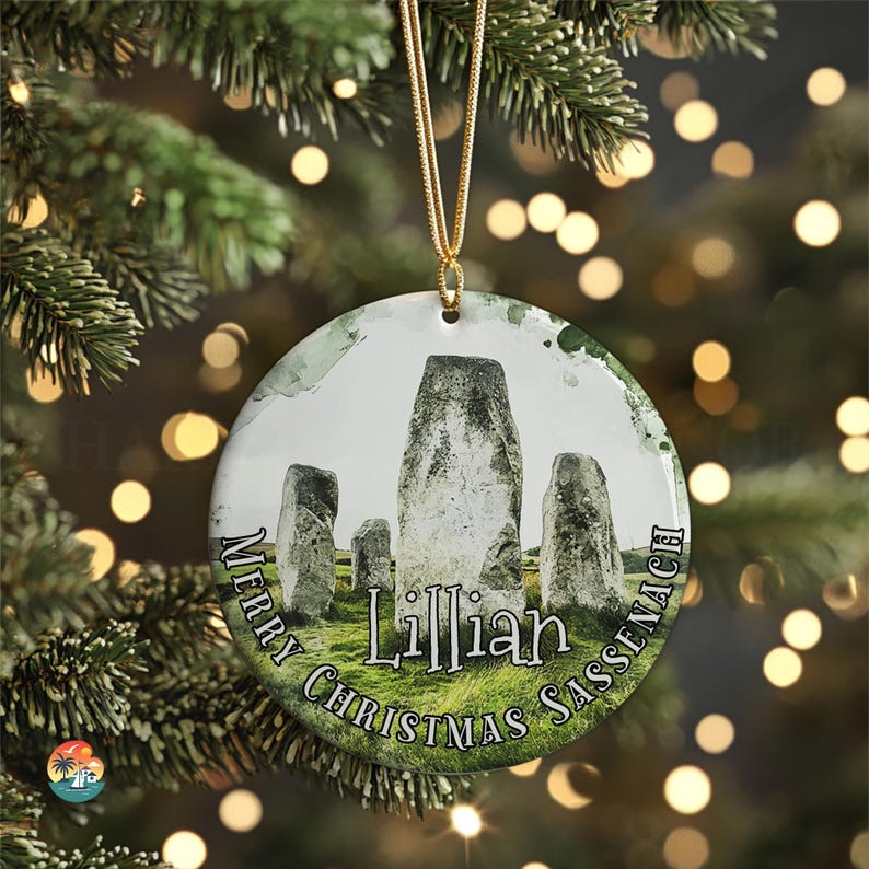 Sassenach Ornament: Outlander Inspired Standing Stones - Ceramic Decor ...
