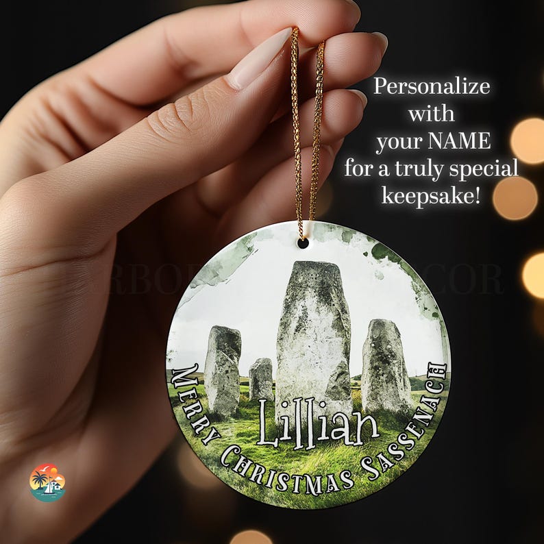 Sassenach Ornament: Outlander Inspired Standing Stones - Ceramic Decor ...