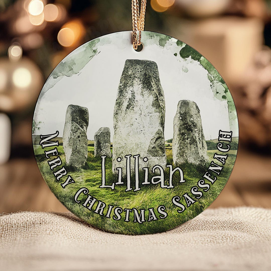 Sassenach Ornament: Outlander Inspired Standing Stones - Ceramic Decor ...