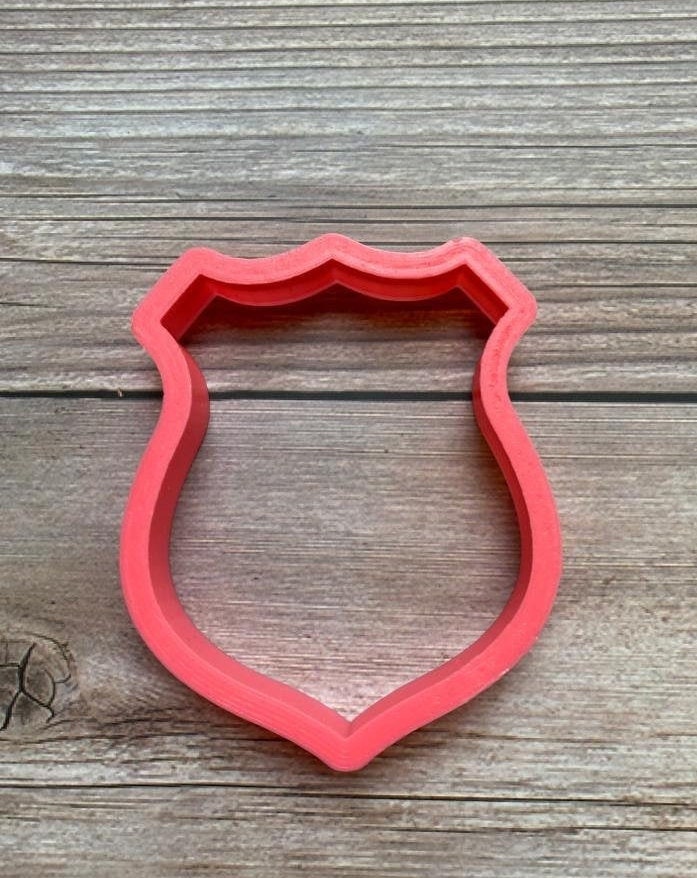 Police Badge Cookie Cutter, Police Badge Fondant Cutter, Police Badge ...
