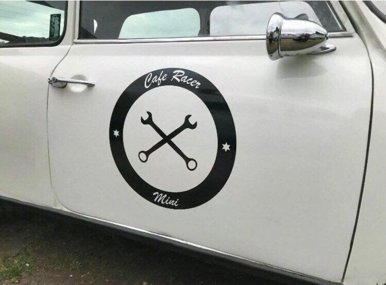 Cafe Racer Mini / Cooper / Racing Decals / Graphics / Stickers - Etsy