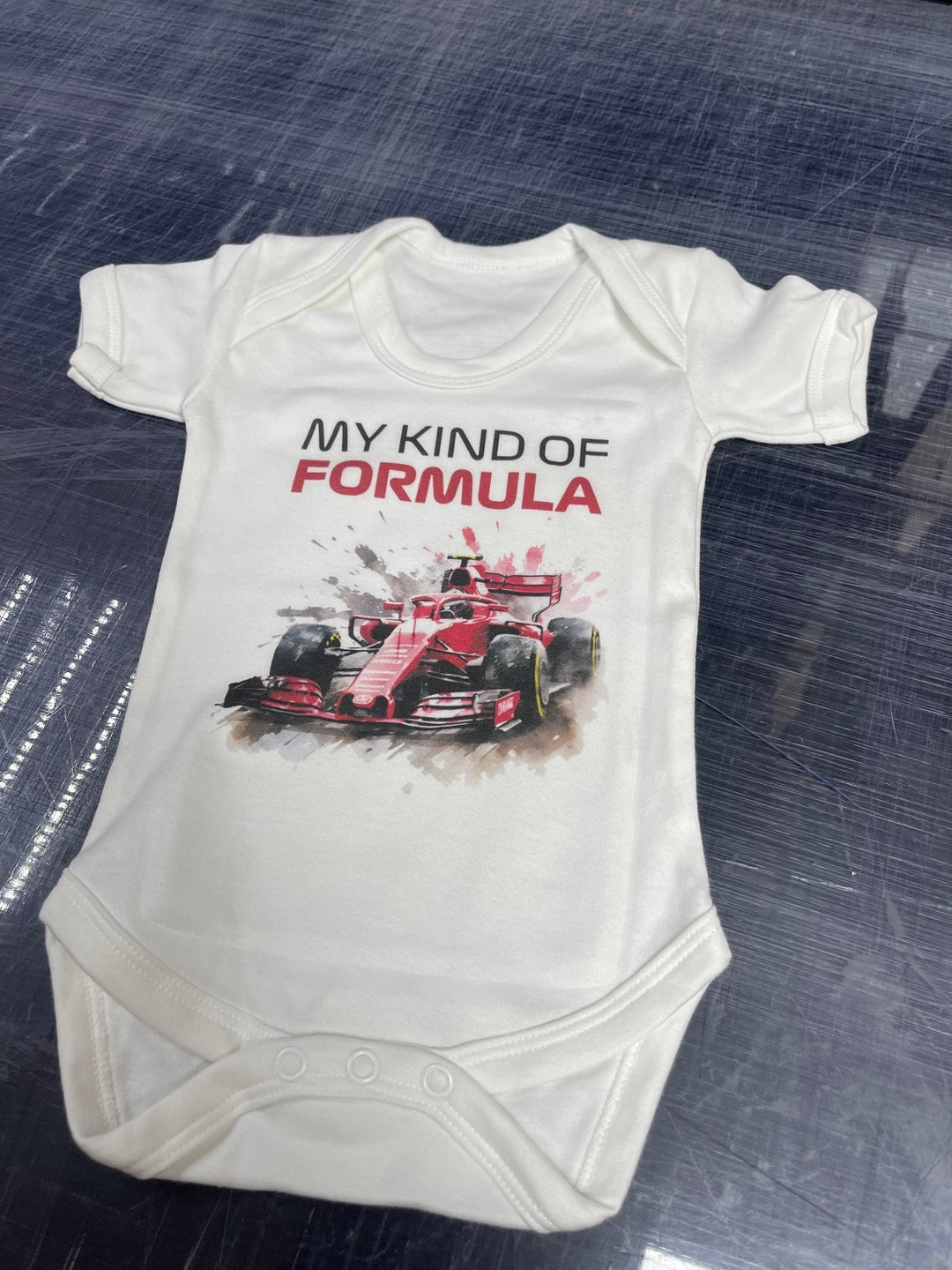 My Kind of Formula Grand Prix Baby Grow Baby Grow Motorsport - Etsy