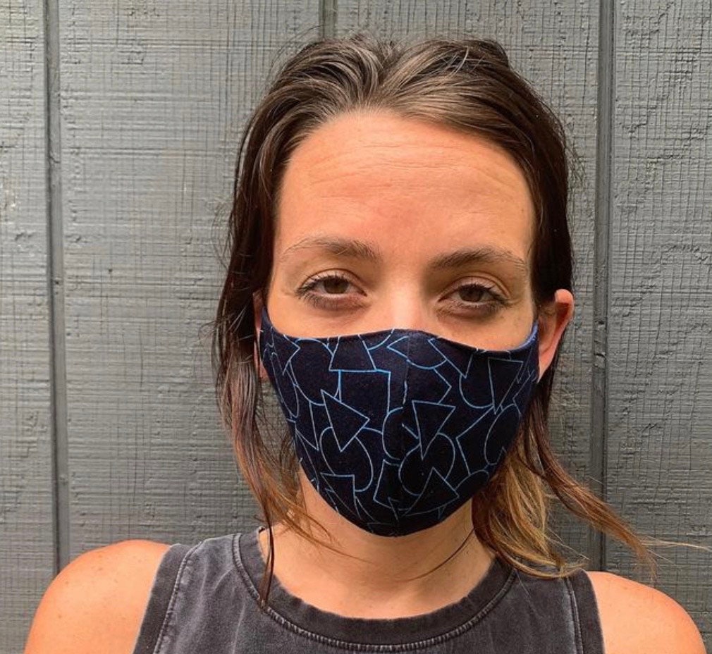 Adult Unisex Face Mask / Anti Dust / Cotton Blend Washable / Reusable ...