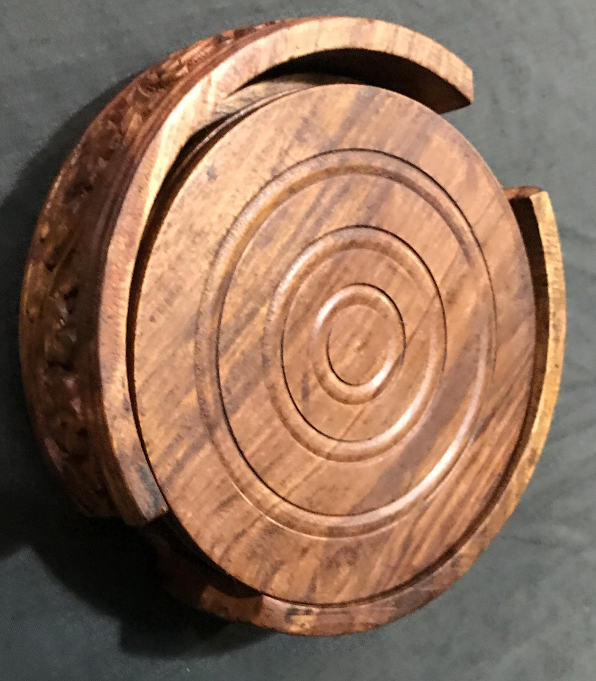 Carved Coasters - Christmas Gift - Holiday Gift - Gift for Mom - Gift ...