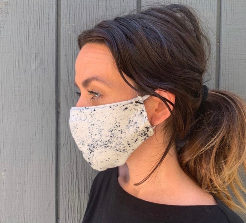 Adult Unisex Face Mask / Anti Dust / Cotton Blend Washable / Reusable ...