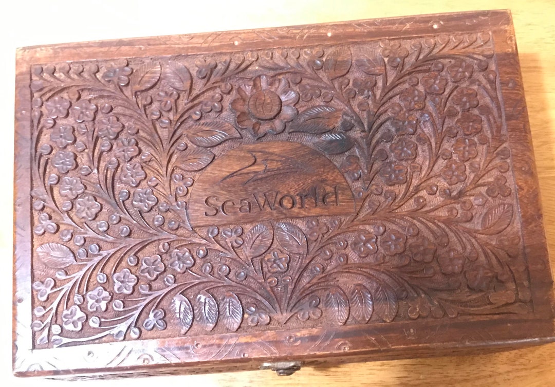 Collectible Box - Wooden Box - Antique Box - Valentines Day- Gift for ...