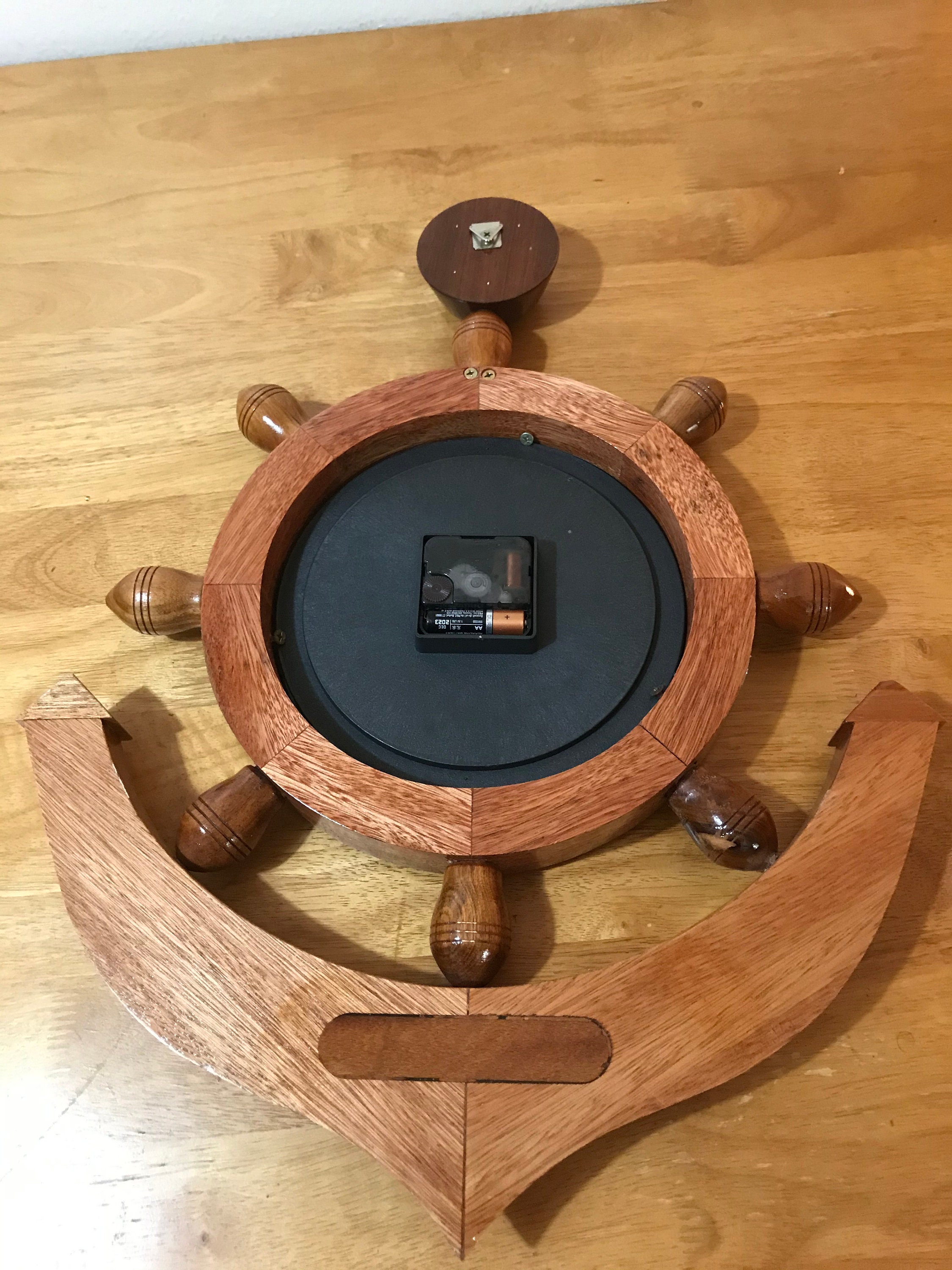 Pirate Clock Décor Wall Beach Clock Pirate Wall Décor | Etsy