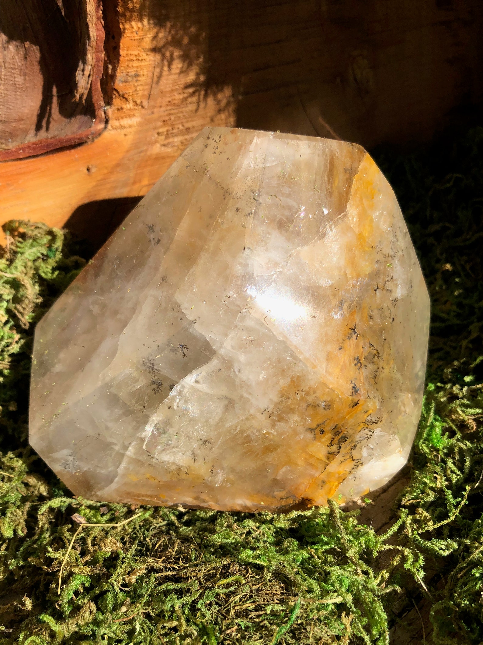 Dendritic Quartz, Dendrites, Golden Healer Crystal, Reiki, Quartz With ...