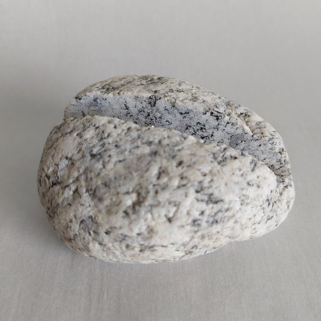 Montana Made Bitterroot River Rock Stone Business Card Holder - Etsy