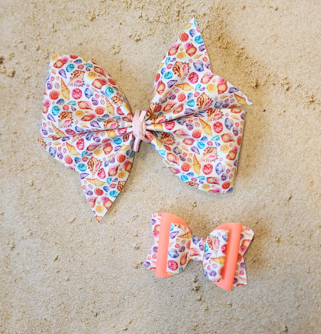Wholesale Girl Hair Bow, Beachy Bow, Seashell Hair Bow, Summer Hair Bow ...