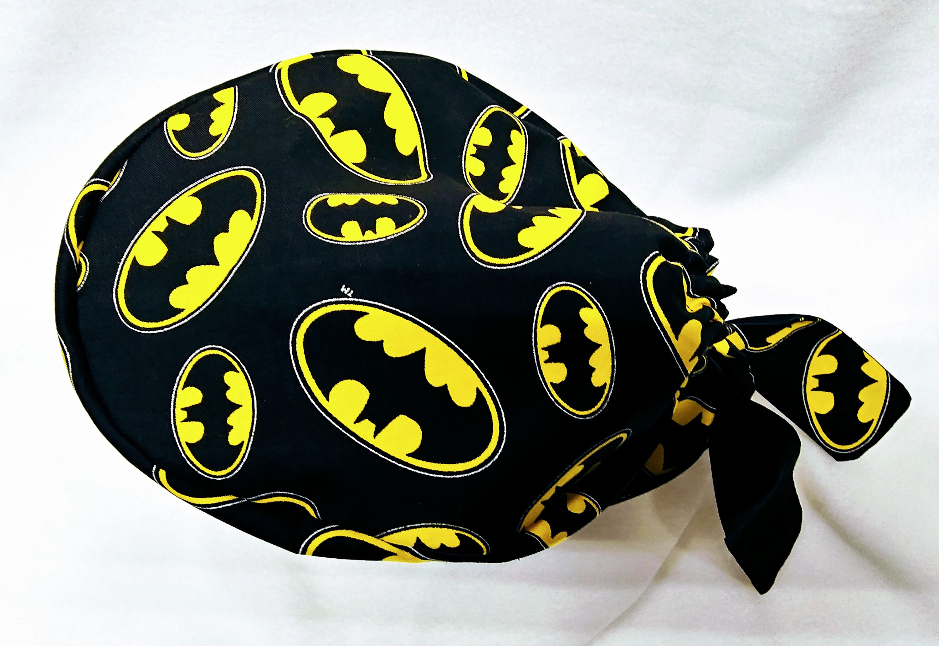 Surgical Scrub Cap Made From Licensed Batman Fabric black - Etsy