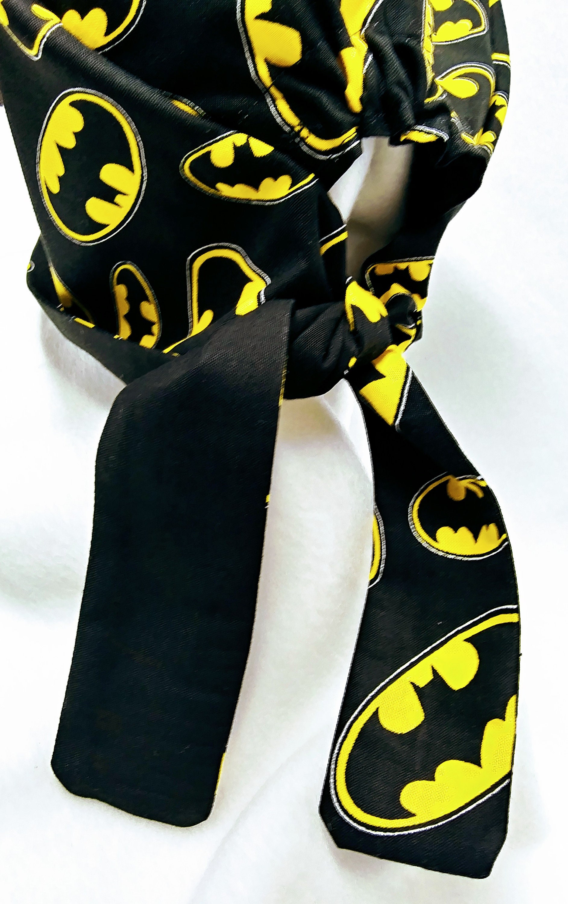 Surgical Scrub Cap Made From Licensed Batman Fabric black - Etsy
