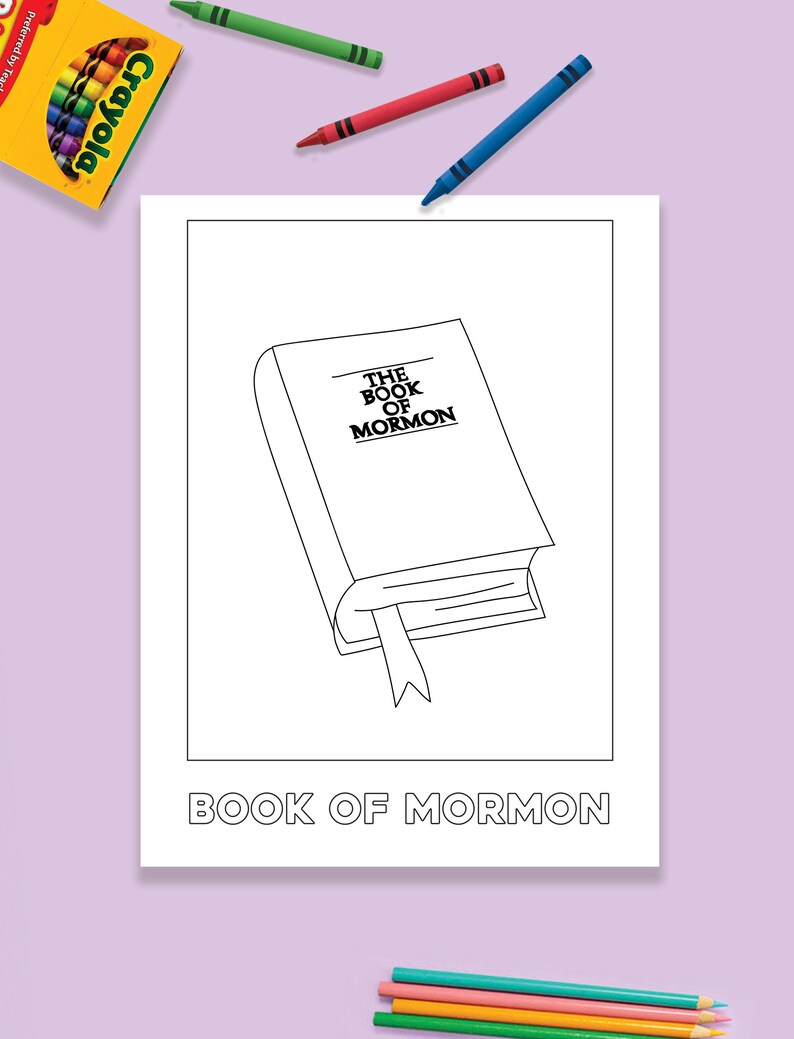 Latter Day Saint LDS Digital Coloring Pages Joseph Smith Emma Smith ...