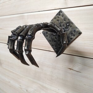 Door Handle, Skeleton Hand, Metal Door Pull, Original Door Handle ...