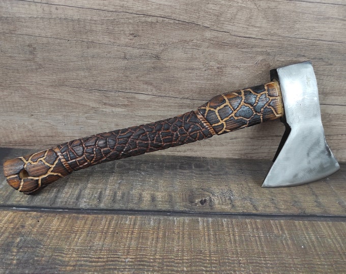 Handmade Ax, Ancient Ax, Viking Ax, Forged Ax, Ax as a Gift, Camping Ax ...