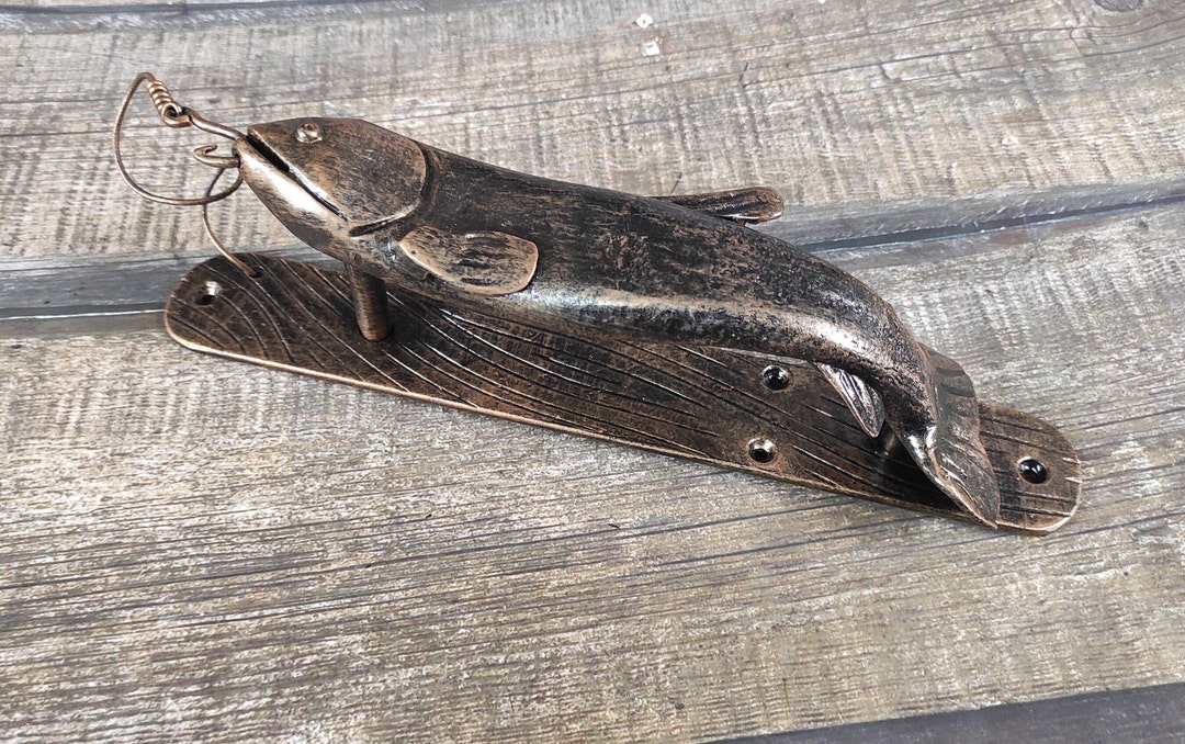 Fish Door Handle Unique Handcrafted Door Handle Unusual Door - Etsy