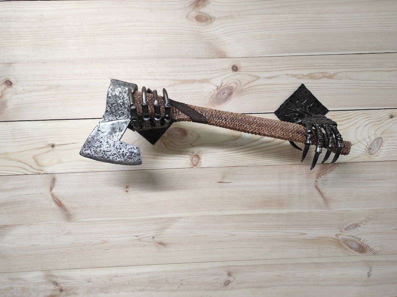 Axe Wall Holderskeleton Hands Axe Stand Axe Holder - Etsy