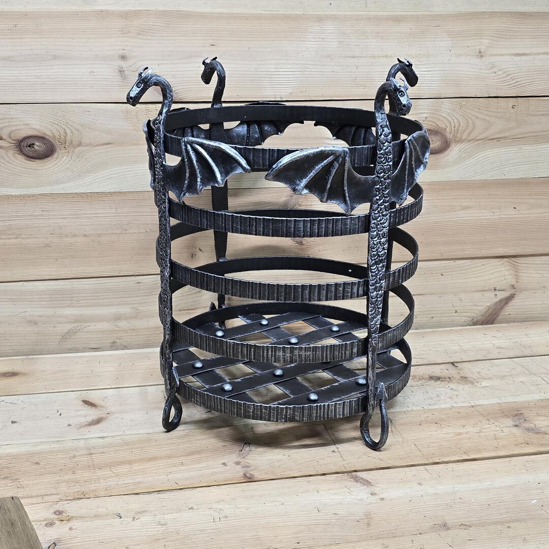Fire Wood Holder Dragons, Firewood Storage, Firewood Basket - Etsy