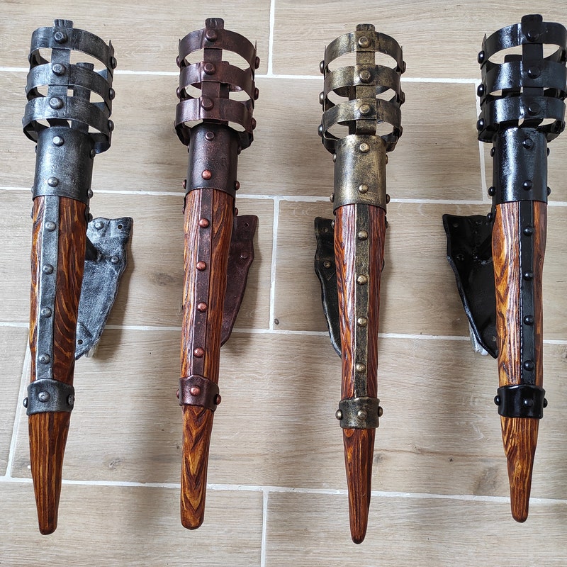 Viking Torch for Wall - Etsy