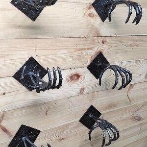 Axe Wall Holder,skeleton Hands, Axe Stand, Axe Holder, Handmade Holder ...