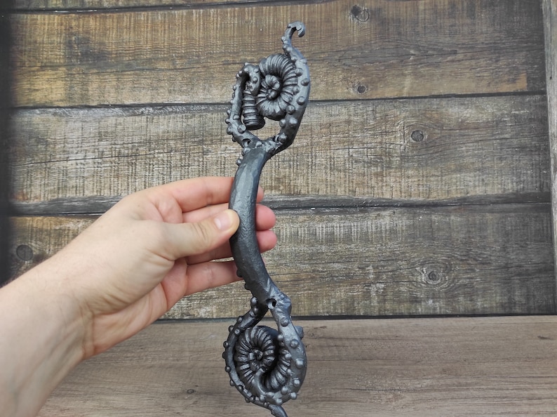 Squid Door Handle Handwork Door Handle Metal Handle Barn - Etsy