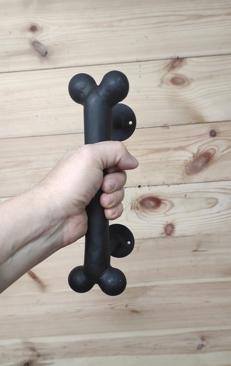Door Handle Dog Bone, Barn Door Handle, Door Handle, Metal Handle, Hand ...