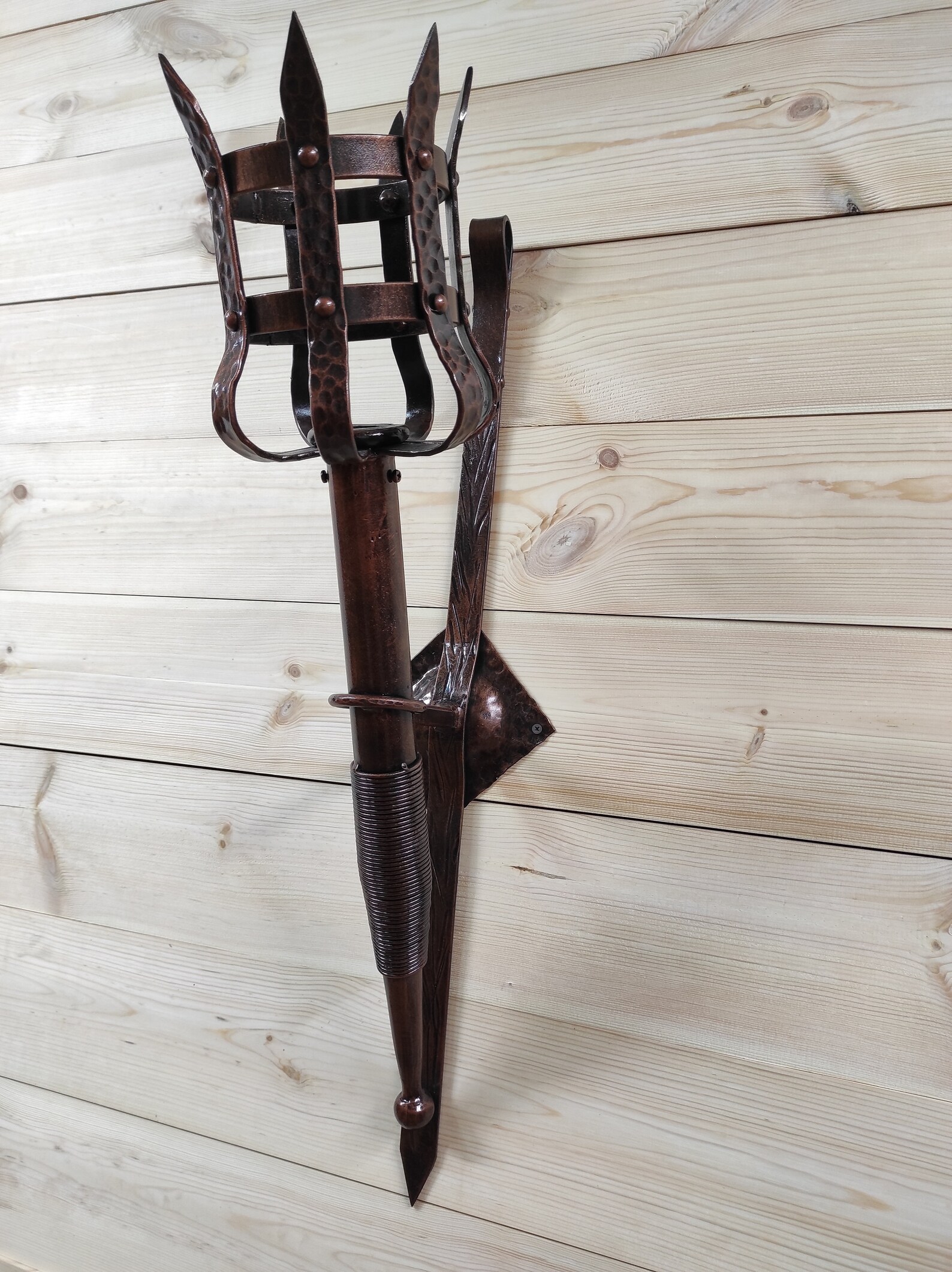 Wall Sconce Torch Viking Sconce Torch Medieval Sconce Torch - Etsy