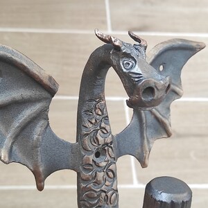 Dragon Door Handle in Antique, Medieval Style - Etsy