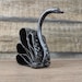 Sculpture Swan Metal Swan Metal Animal Forged Swan Iron - Etsy