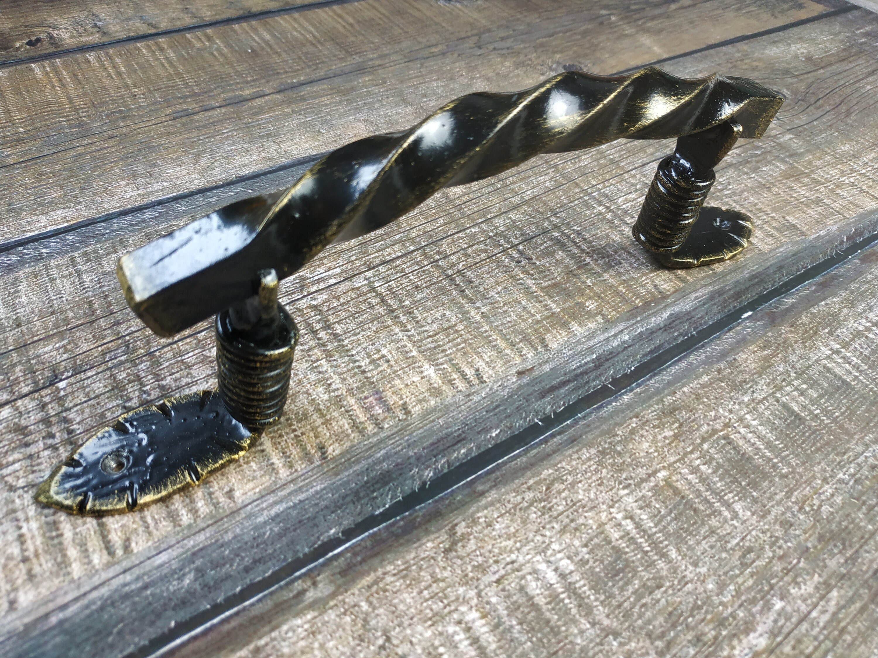 Metal Forged Handle Metal Handle Hand Forged Handle Door | Etsy