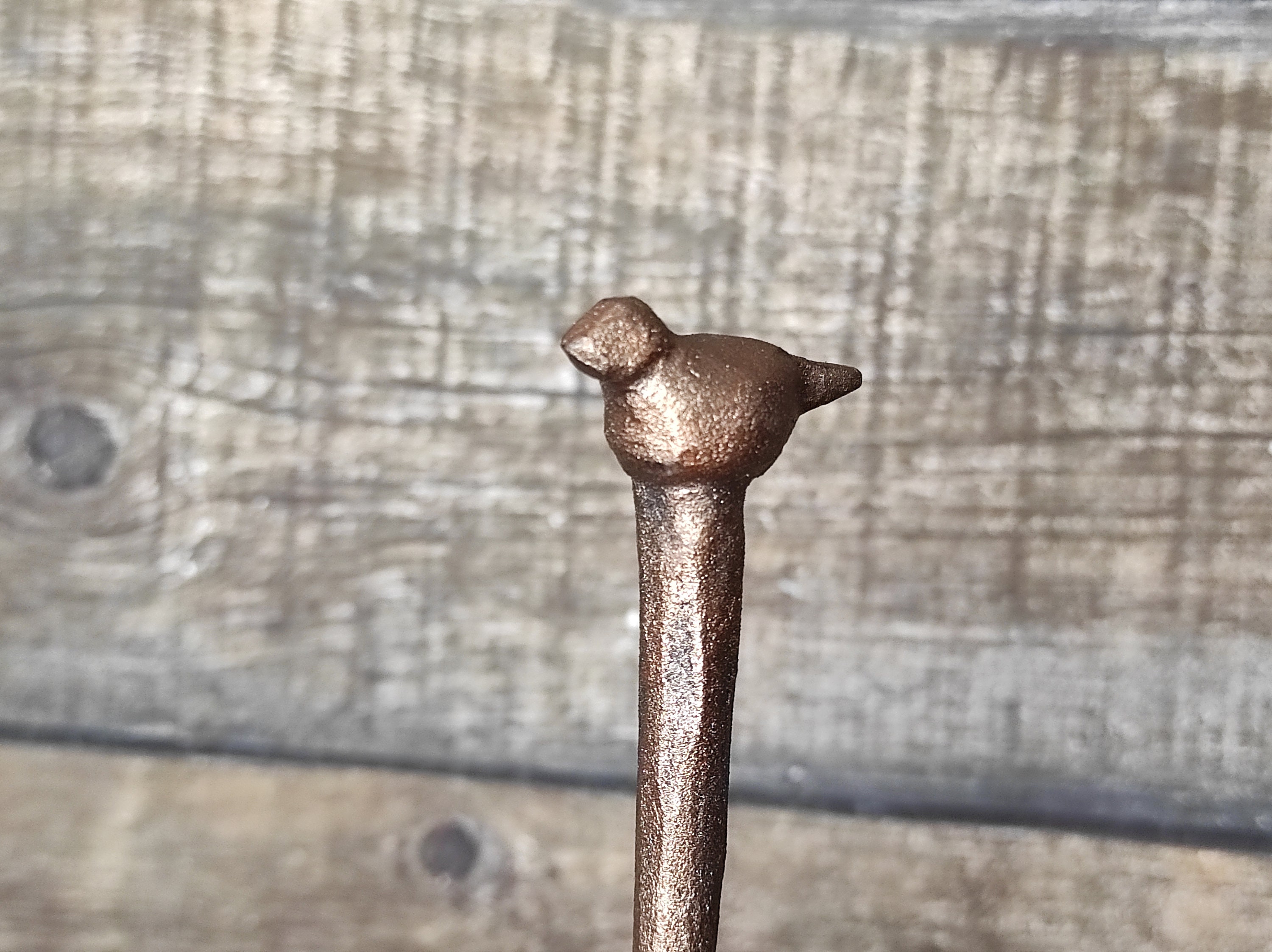 Hairpin Bird Hairpin for Hair. Metal Hairpin Forged Hairpin - Etsy UK
