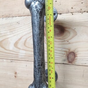 Hand Forged Dog Bone Door Handle: Metal Barn Door Hardware - Etsy