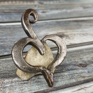 Heart Iron, Heart Steel, Metal Heart, Forged Metal Heart, Heart Amulets ...