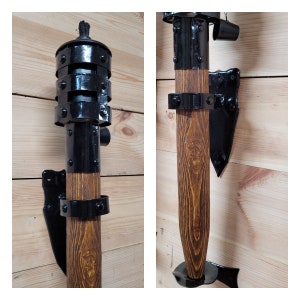 Flaming Torch Wall Candleholders Vikings Flame Wall Sconce - Etsy