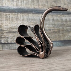 Metal Swan, Sculpture Swan, Metal Animal, Forged Swan, Iron Swan ...