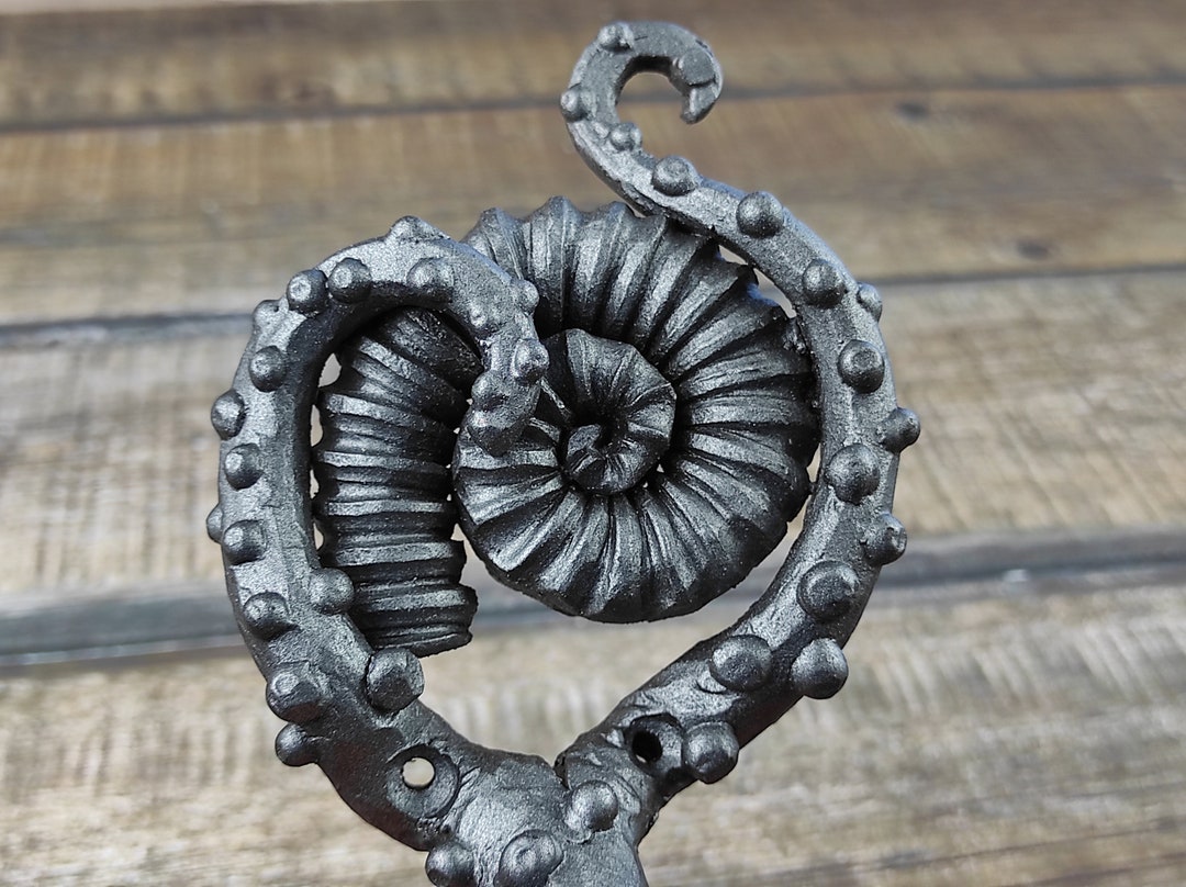 Squid Door Handle Handwork, Door Handle, Metal Handle, Barn Door Handle ...