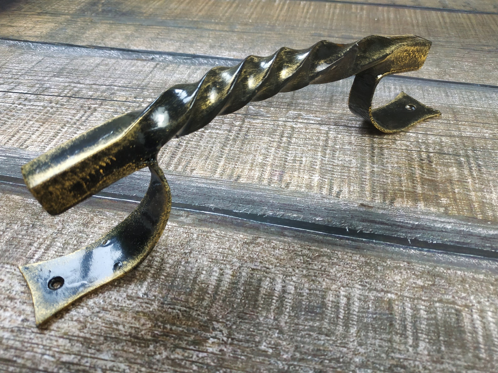Metal forged handle Metal handle Hand forged handle Door | Etsy