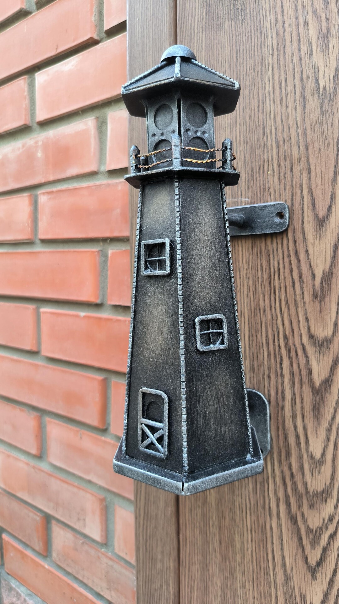 Lighthouse Door Handle - Nautical, Rustic, Coastal Home Decor - Etsy