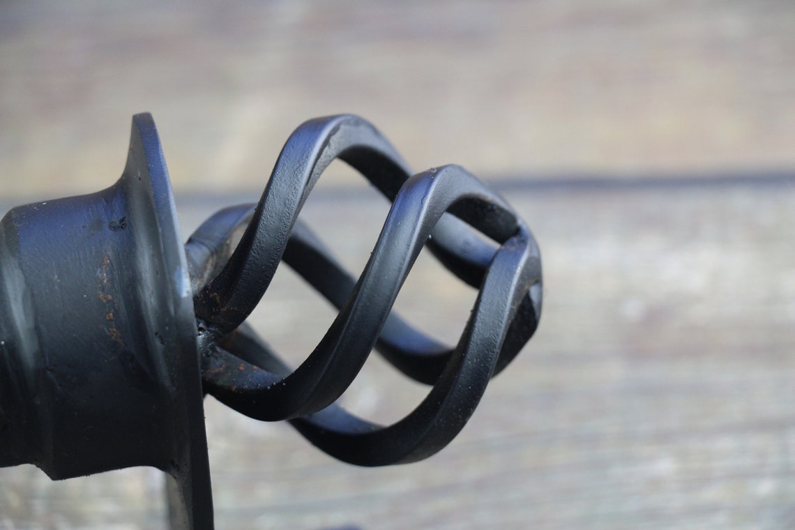 Forged Iron Door Handles Wrought Iron Handle Hand Forged - Etsy