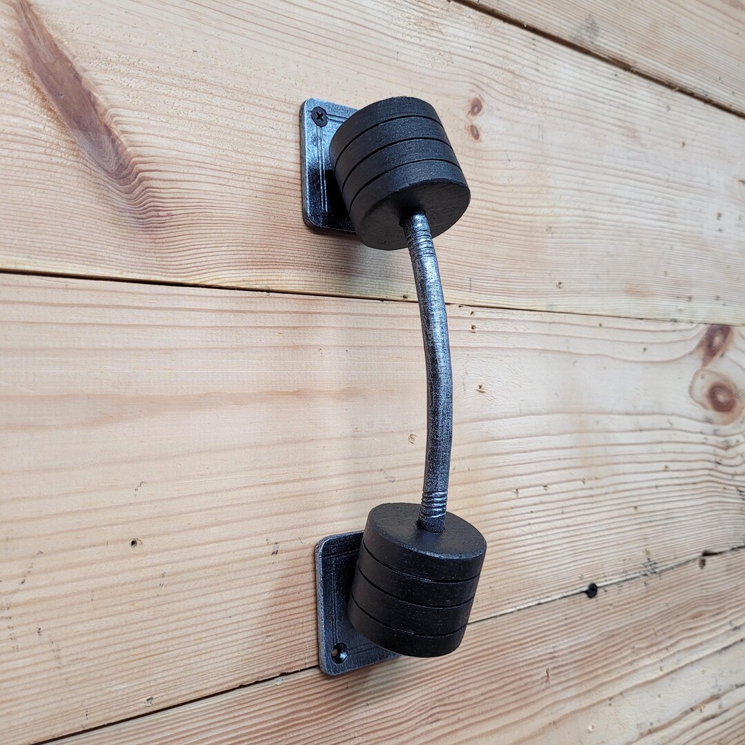 Front Door Handle Sports Barbell Gym Door Handle A Weightlifting ...