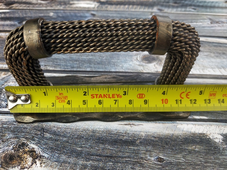 Metal Forged Handle Metal Handle Wrought Hardware Drawer - Etsy