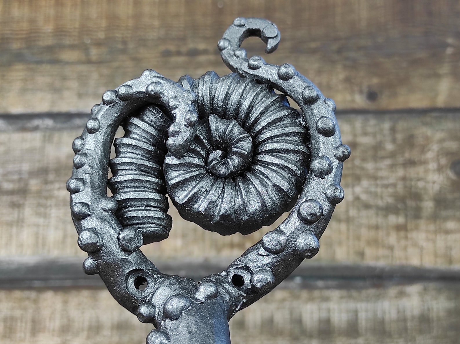 Squid door handle handwork Door handle Metal handle Barn | Etsy