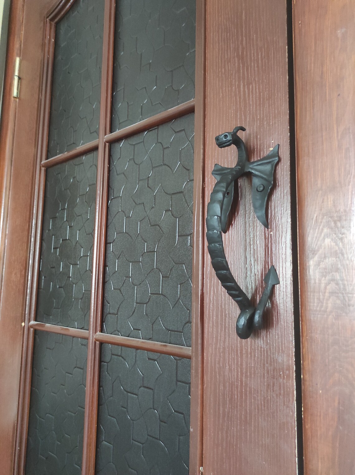 Dragon Door Handle in Antique Medieval Style - Etsy