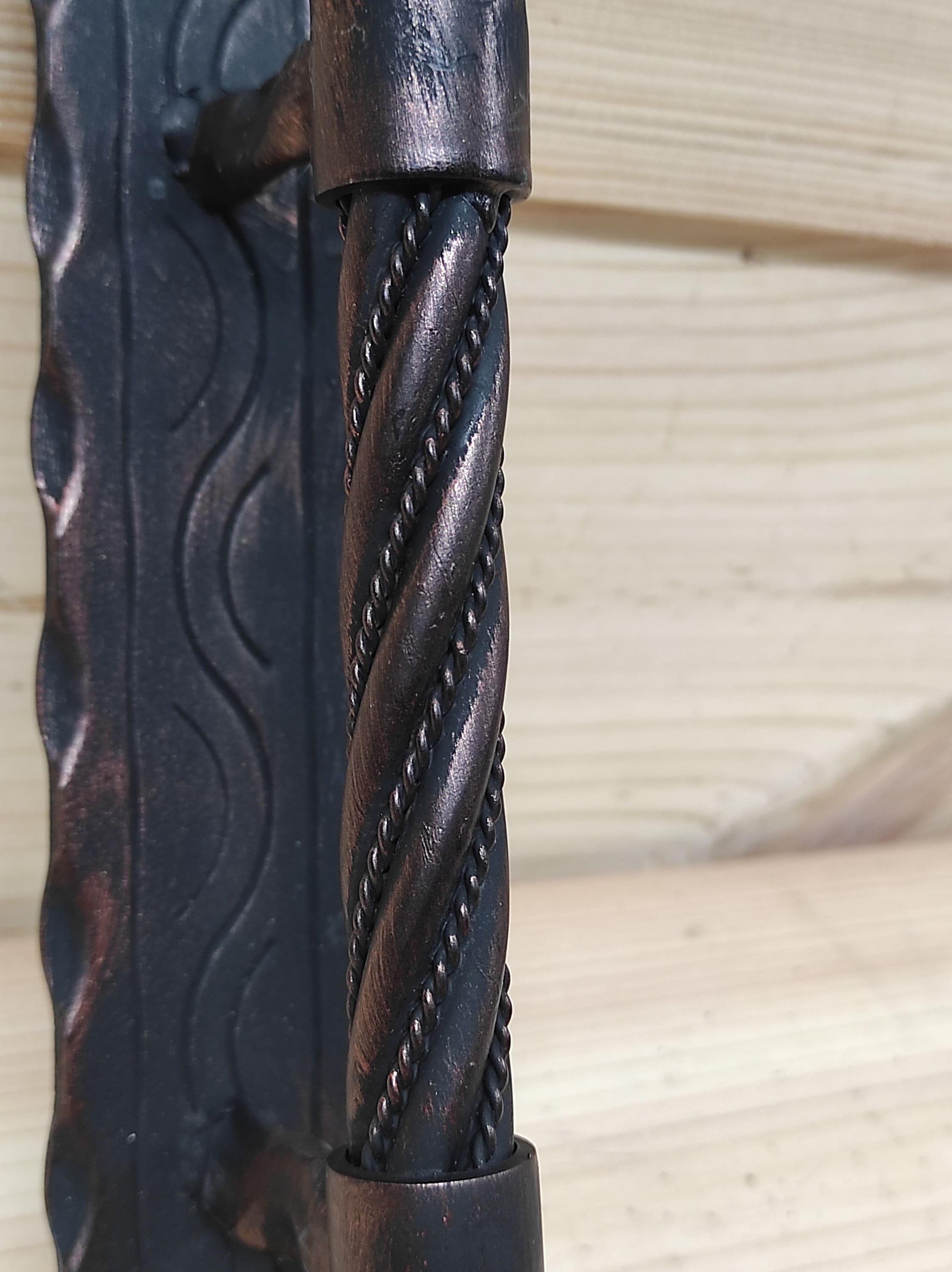 Forged Iron Door Handles Wrought Iron Handle Hand Forged - Etsy