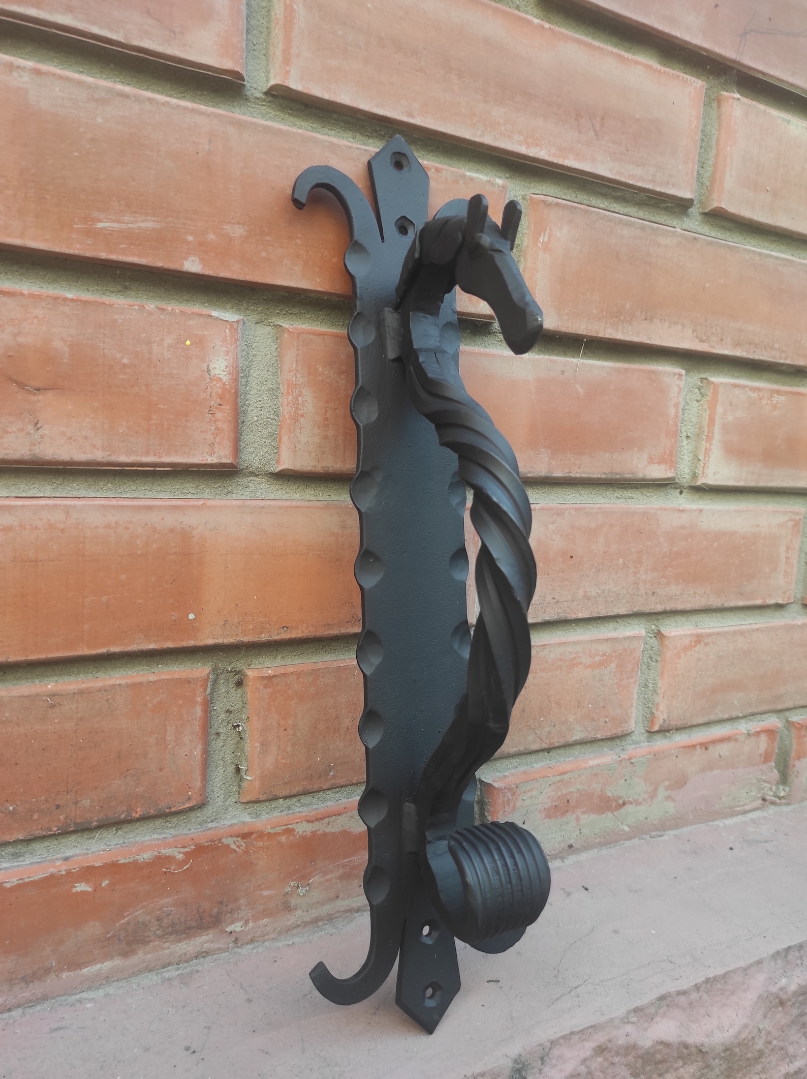 Horse Door Handle, Stable Decor, Horse Barn Decor, Barn Pull, Horse ...