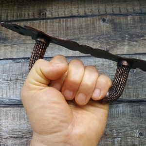 Wrought Iron Handle, Hand Forged Handle, Door Handle, Metal Handle ...