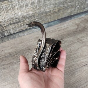 Metal Swan, Sculpture Swan, Metal Animal, Forged Swan, Iron Swan ...