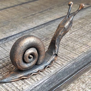 Snail Sculpture, Metal Animal, Forged Sculpture, Metal Snail, Iron ...