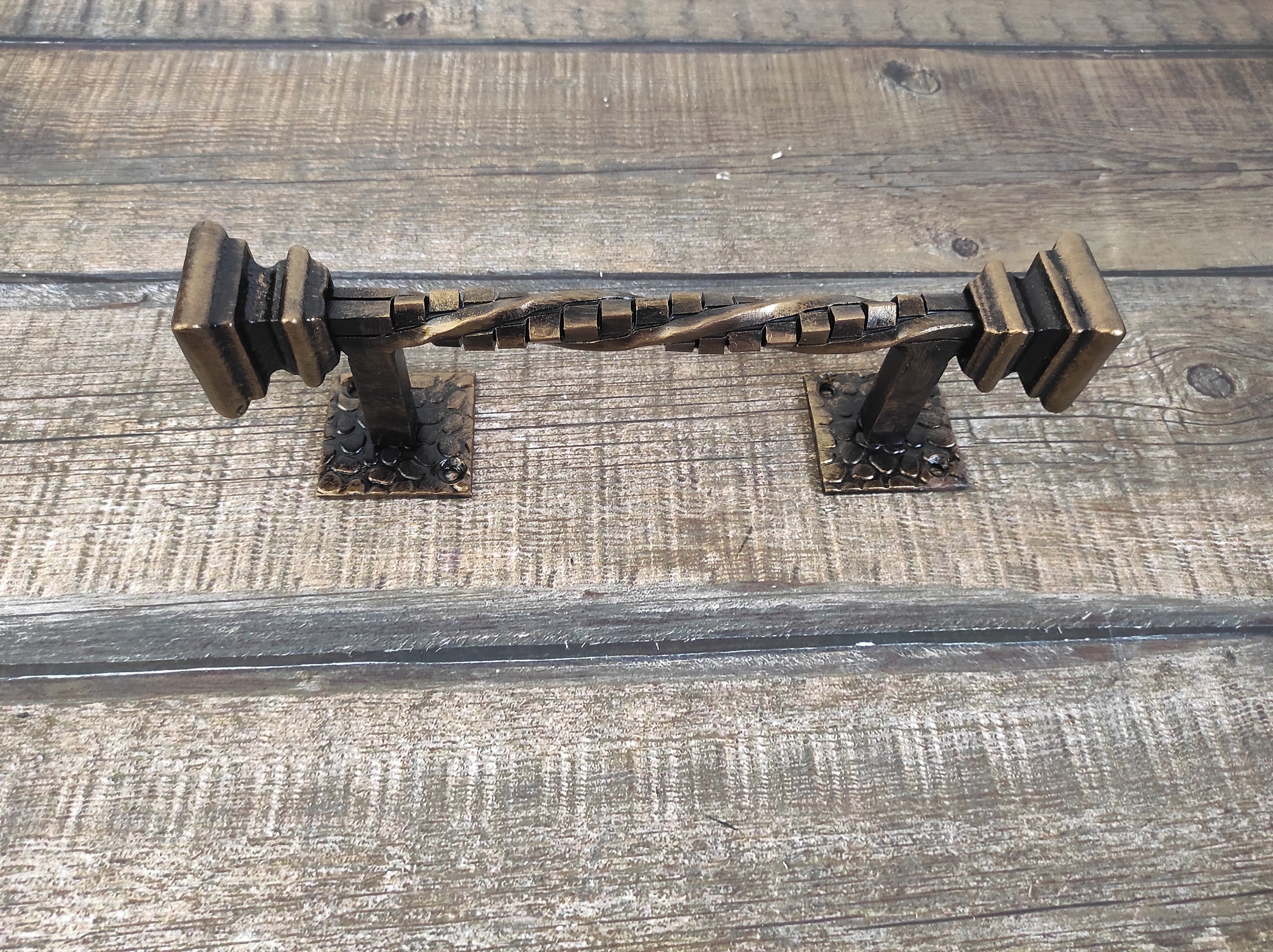 Forged Iron Door Handles Wrought Iron Handle Hand Forged | Etsy