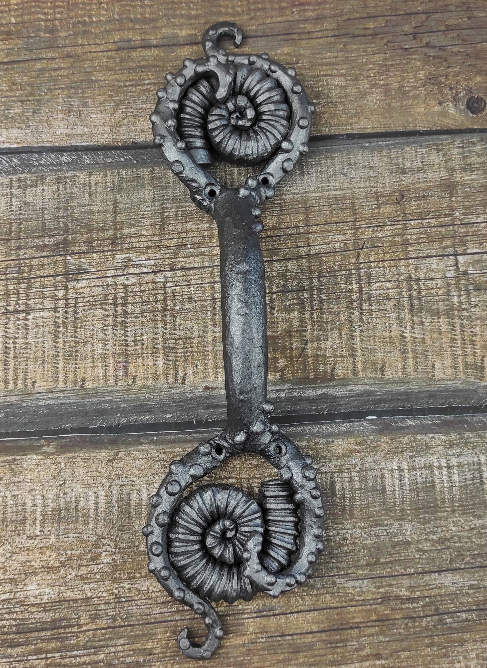 Squid door handle handwork Door handle Metal handle Barn | Etsy